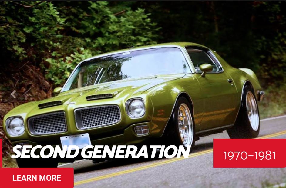 Firebird History – Firebird Club Canada